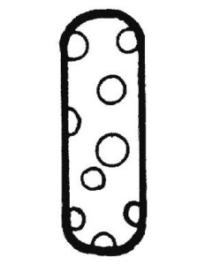 Recortables de letras | I | Dibujos para cortar y colorear